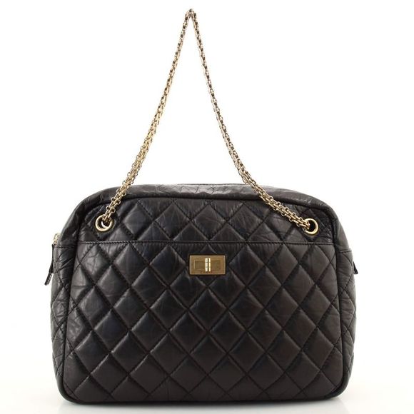 CHANEL | Bags | Chanel Reissue Camera Bag Quilted Aged Calfskin Large ...